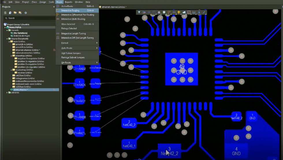Controlled Impedance Routing Using Altium Designer | Sierra Circuits