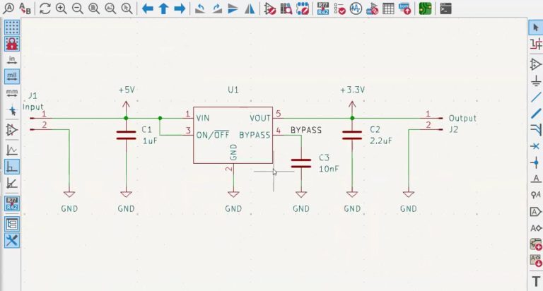 Creating Schematic and Symbol Library in KiCad | Sierra Circuits