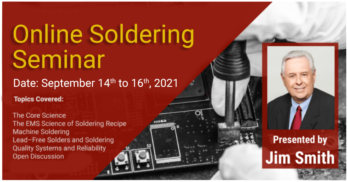 PCB Soldering Seminar by Jim Smith | Sierra Circuits