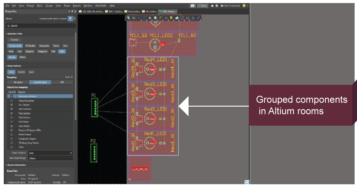 Auto Grouping of Repetitive PCB Design Blocks | Sierra Circuits