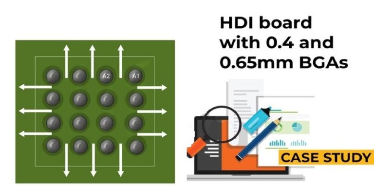 Case Study: Design HDI PCB .4 and .65mm BGAs | Sierra Circuits