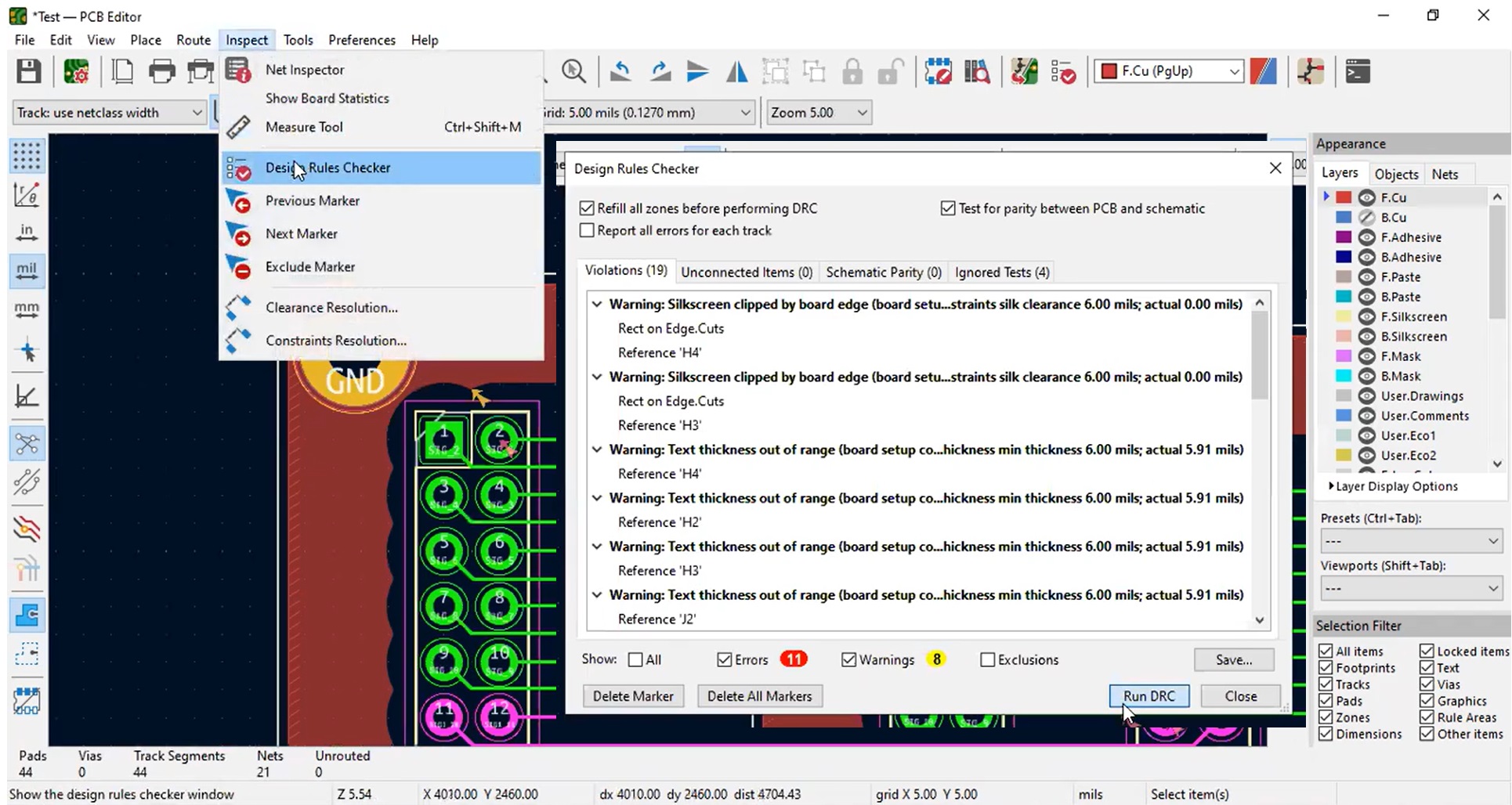 How to Run a Design Rule Check for Your PCBs | Sierra Circuits