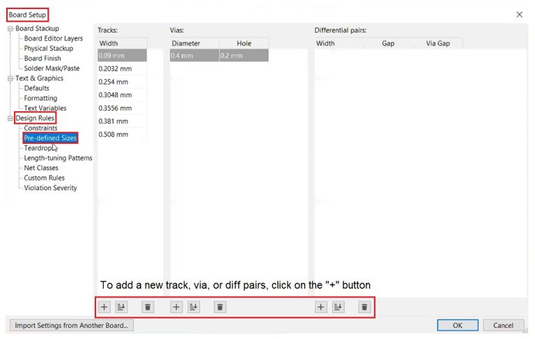 How to Set Up Design Rules in KiCad | Sierra Circuits