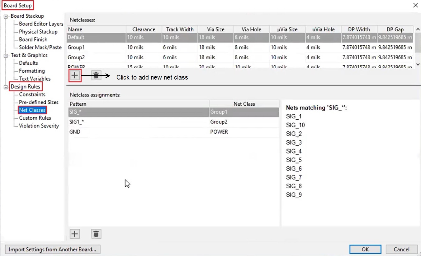 How to Set Up Design Rules in KiCad | Sierra Circuits