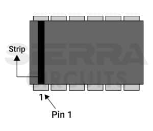 Pin 1 Marking on PCB Components | Sierra Circuits