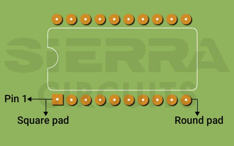 Pin 1 Marking on PCB Components | Sierra Circuits